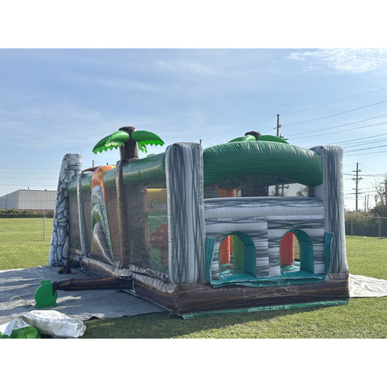31'L Jurassic Obstacle Course – Moonwalk USA