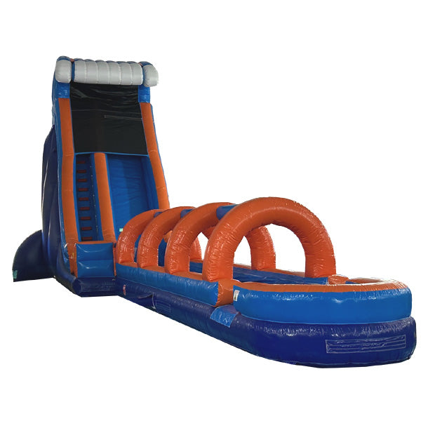 26'H Screamer Slide with Slip n Splash – Moonwalk USA
