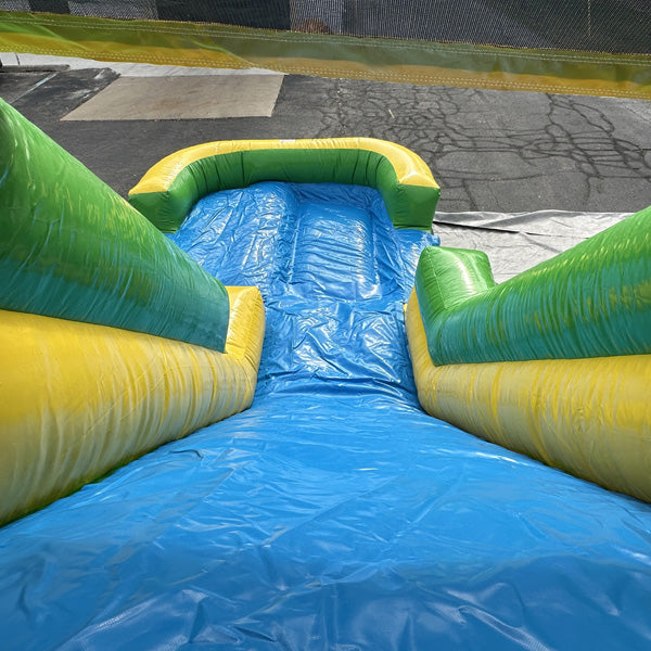 13'H Palm Tree Slide Wet n Dry – Moonwalk USA