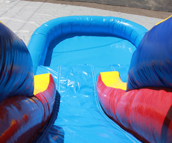 2-Lane Module Combo w/ Pool – Moonwalk USA