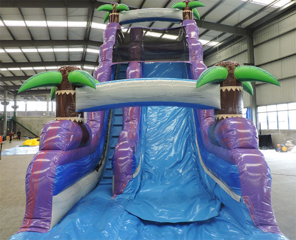 21'H Purple Super Slide W n D – Moonwalk USA